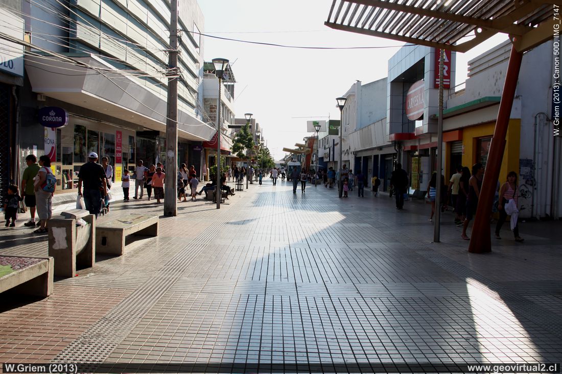 La ciudad de Ovalle, en la Región de Coquimbo, Chile